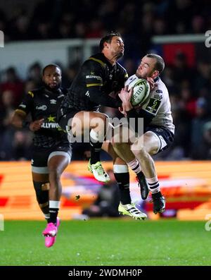 Francois Venter of the Hollywoodbets Sharks during the Hollywoodbets ...