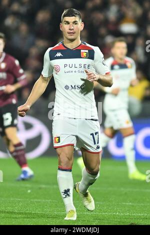 Ruslan Malinovskyi during Genoa CFC vs Pisa SC, Italian soccer Serie A ...