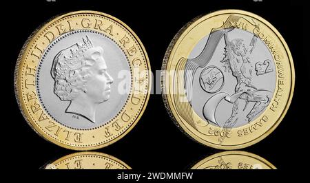 £2 coin to commemorate 2002 Commonwealth Games held in Manchester. This ...