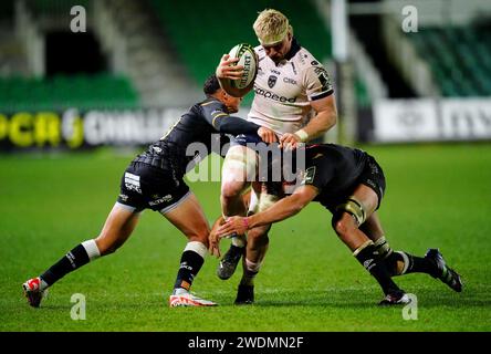 Jeandre Labuschagne of the Hollywoodbets Sharks during the ...