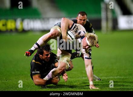 Jeandre Labuschagne of the Hollywoodbets Sharks during the ...