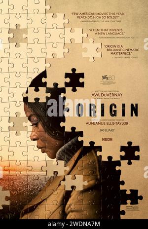 Origin (2023) directed by Ava DuVernay and starring Aunjanue Ellis ...