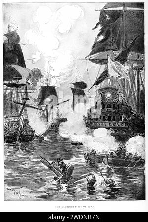 Glorious First of June 1794. Combat de Prairial. Lord Howe victory ...