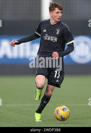 Vinovo, Italy. 21st Jan, 2024. Diego Ripani of Juventus during the ...