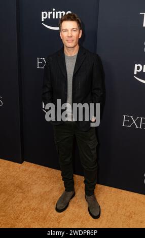 Per Saari attends the premiere of "Expats" at the Museum of Modern Art ...