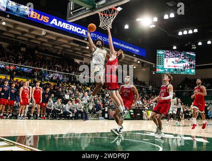 Saint Mary's forward Alex Ducas, right, looks to pass while defended by ...
