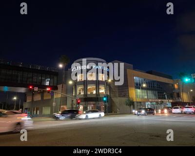 Westside Pavilion at night, defunct shopping mall in Los Angeles ...