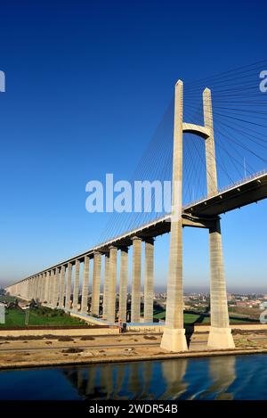Suez Canal Bridge, near El Quantara, Suez Canal, Eypt Stock Photo - Alamy