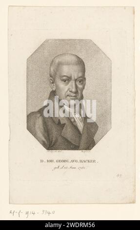 Hacker, Johann Georg August Stock Photo - Alamy
