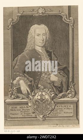 Portrayed van Johan Adam Kulmus, Hieronymus Sperling, 1720 - 1777 print ...