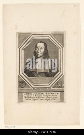 PortraT van Georg Wilhelm von Brandenburg -Bayreuth, Melchior Rein ...