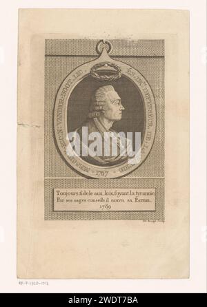 Portrait of Hendrik Karel Nicolaas van der Noot, Reinier Vinkeles (I ...