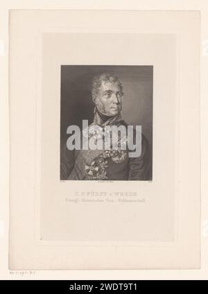 PortraT van Carl Philipp von Wrede, Friedrich Wilhelm Meyer (I ...