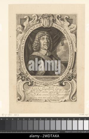 Portrait van Johann Septimius Jörger von Tollet, Jakob von Sandrart ...