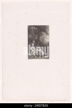 Daphnis in Chloë Badend, Barthélémy Joseph Fulcran Roger, after Pierre ...