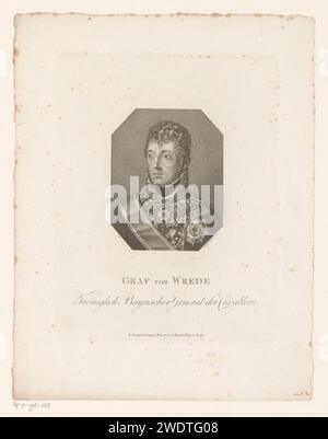 PortraT van Carl Philipp von Wrede, Johann Georg Mannsfeld, 1774 - 1817 ...