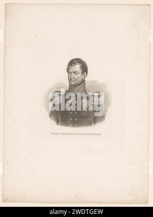 PortraT van August Wilhelm Antonius Neidhardt Graf von Gneisenau ...