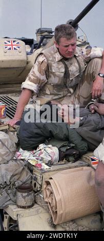 Iraq War - Scimitar light tank Stock Photo - Alamy