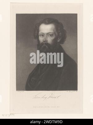 PortraT van Ludwig August Frankl von Hochwart, Carl Kotterba, after ...