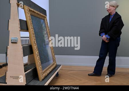 Claude Monet - MILL at Limetz Stock Photo - Alamy