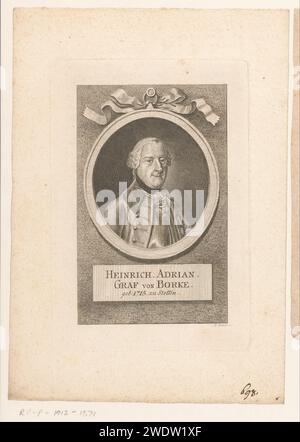 PortraT van Heinrich Graf von Podewils, Johann Christian Gottfried ...