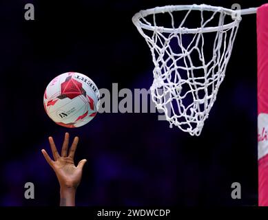 21st January 2024; OVO Wembley Arena, London, England; Vitality Netball ...