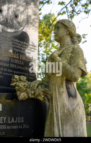 Kerepesi Cemetery Fiume Road National Graveyard Budapest, Hungary Founded in 1847, a national ...