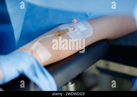 Measurement of blood oxygen saturation during surgery. High quality ...