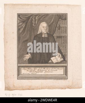 Portrait of Johann Christoph Friedrich Schmidt, print maker: Christoph ...
