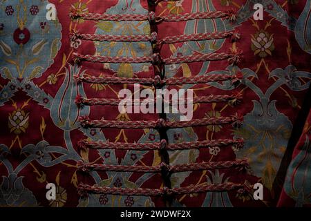 ISTANBUL - TURKEY - JANUARY 5 2024 - Cerimonial Kaftan at the imperial ...
