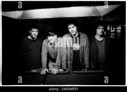 The band Throneberry photographed in the Games Room at the Legendary ...