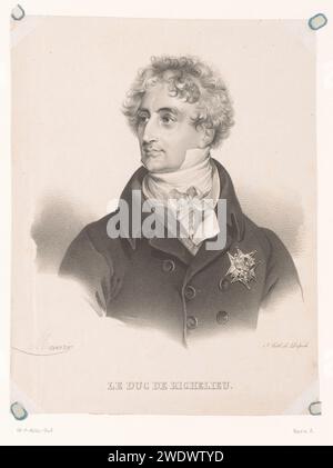 The portrait of Armand Emmanuel Duke of Richelieu captures the noble ...