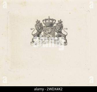 Weapon of the Netherlands with motto: Je Maintiendrai, Henricus ...