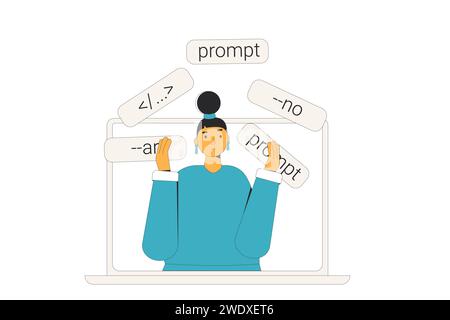 Prompt engineering. Crafting precise instructions or queries that guide ...