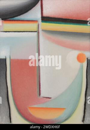 Alexej von Jawlensky – Abstract Head (Abstrakter Kopf), 1933 ...