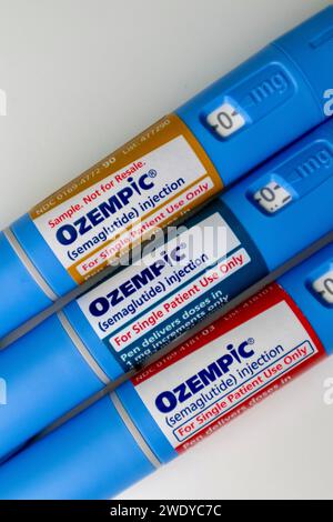 Semaglutide diabetes medication Stock Photo - Alamy