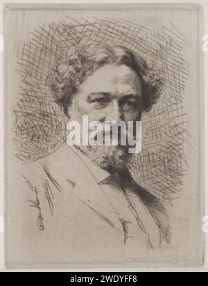 Adrien de Witte - Portrait de Monsieur Victor Chauvin (1891 Stock Photo ...