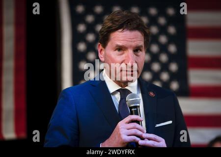 Rochester, New Hampshire, USA. 21st Jan, 2024. New Hampshire voters ...