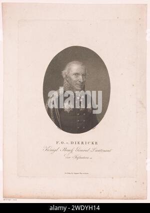 Portrait van Otto Wilhelm von Königsmark, Jacob Gole, 1688 print Otto ...