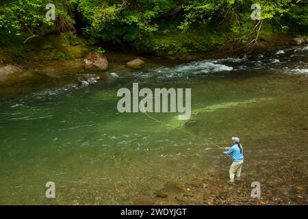 Fly fishing the Lewis River, Gifford Pinchot National Forest ...