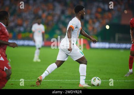 Jean-Philippe Krasso of Côte d’Ivoire during the Africa Cup of Nations ...