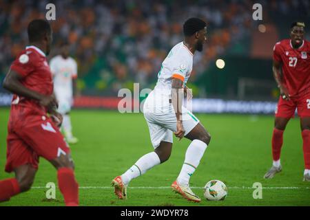 Jean-Philippe Krasso of Côte d’Ivoire during the Africa Cup of Nations ...