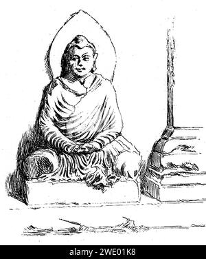 Ahin Posh stupa Stock Photo - Alamy