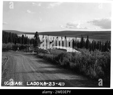 Alaska - Palmer through Paxson Lake Stock Photo - Alamy