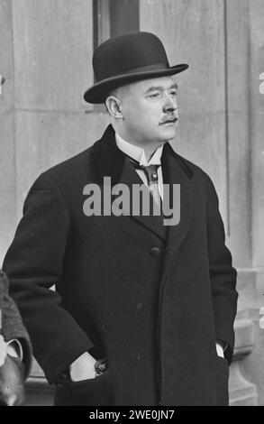 Albert Edouard Janssen, délégué belge (cropped Stock Photo - Alamy