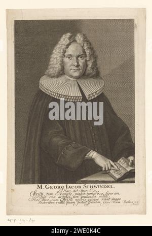 PortraT van Georg Martin Preissler, Valentin Daniel Preissler, after ...