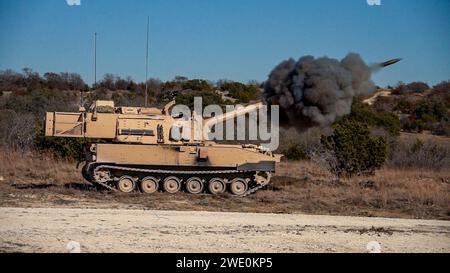 M109 Paladin belonging to Apex Battery, 2nd Battalion, 82nd Field ...