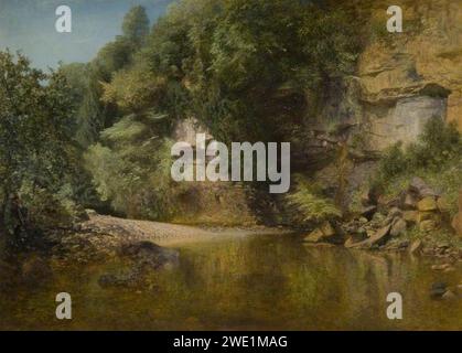 Alfred William Hunt (1830-1896) - A Norwegian Midnight Stock Photo - Alamy