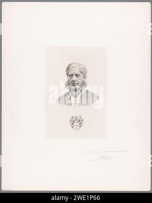 Portrait of Léopold de Wael, print maker: Jean Baptiste Pierre Michiels ...