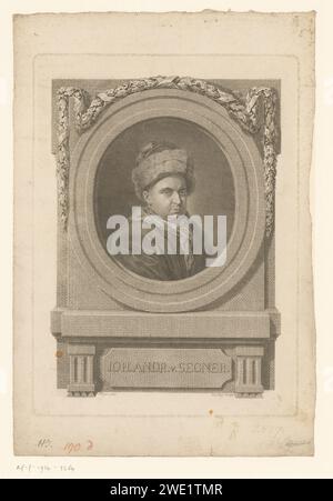 Portrait van Johann Gottlieb von Pfühl, J.D. Matthias, 1681 - 1699 ...